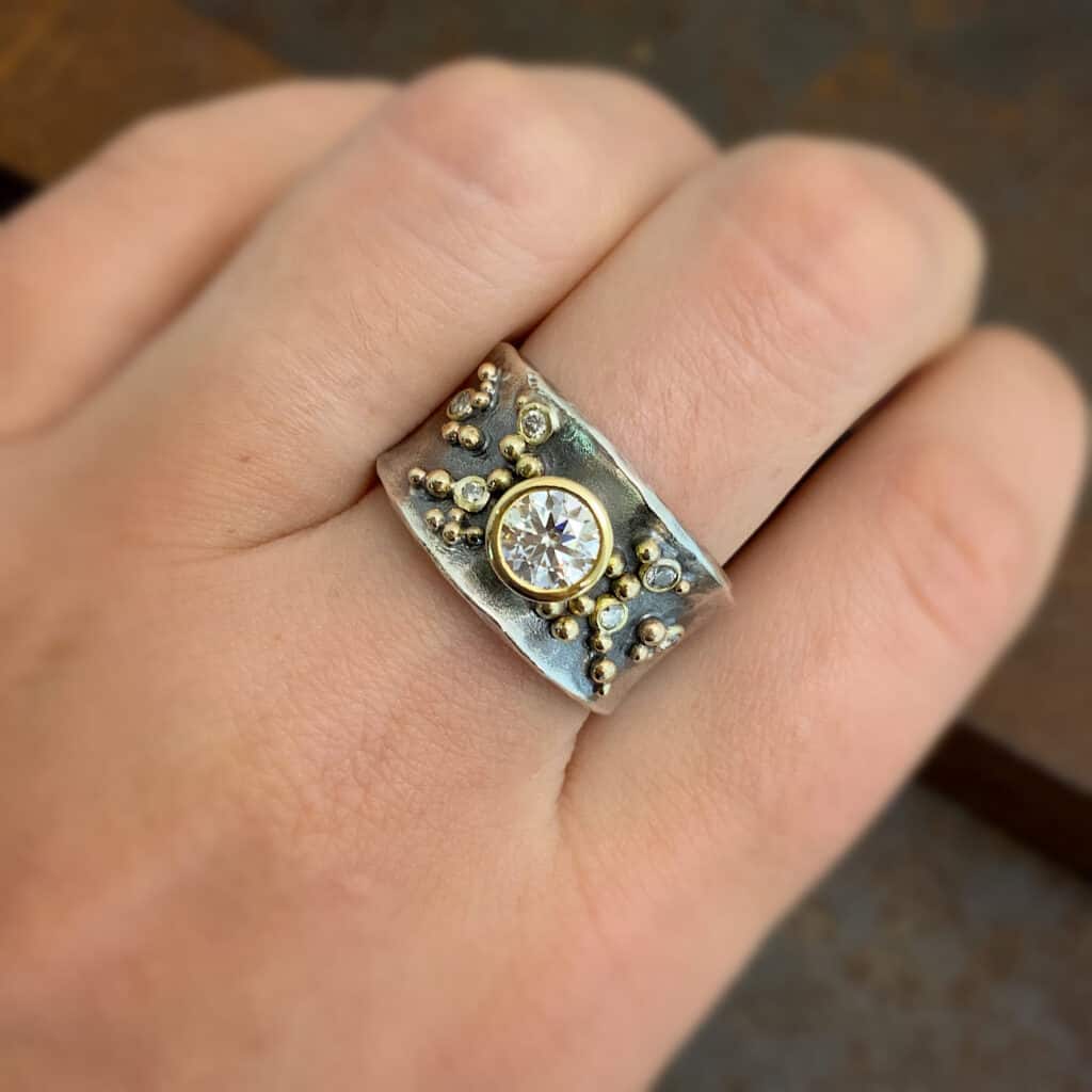 Sunshine & Whiskey Ring – Wild Prairie Silver