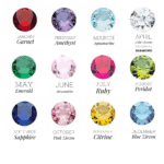 Personalized Birthstone Stacker – Wild Prairie Silver