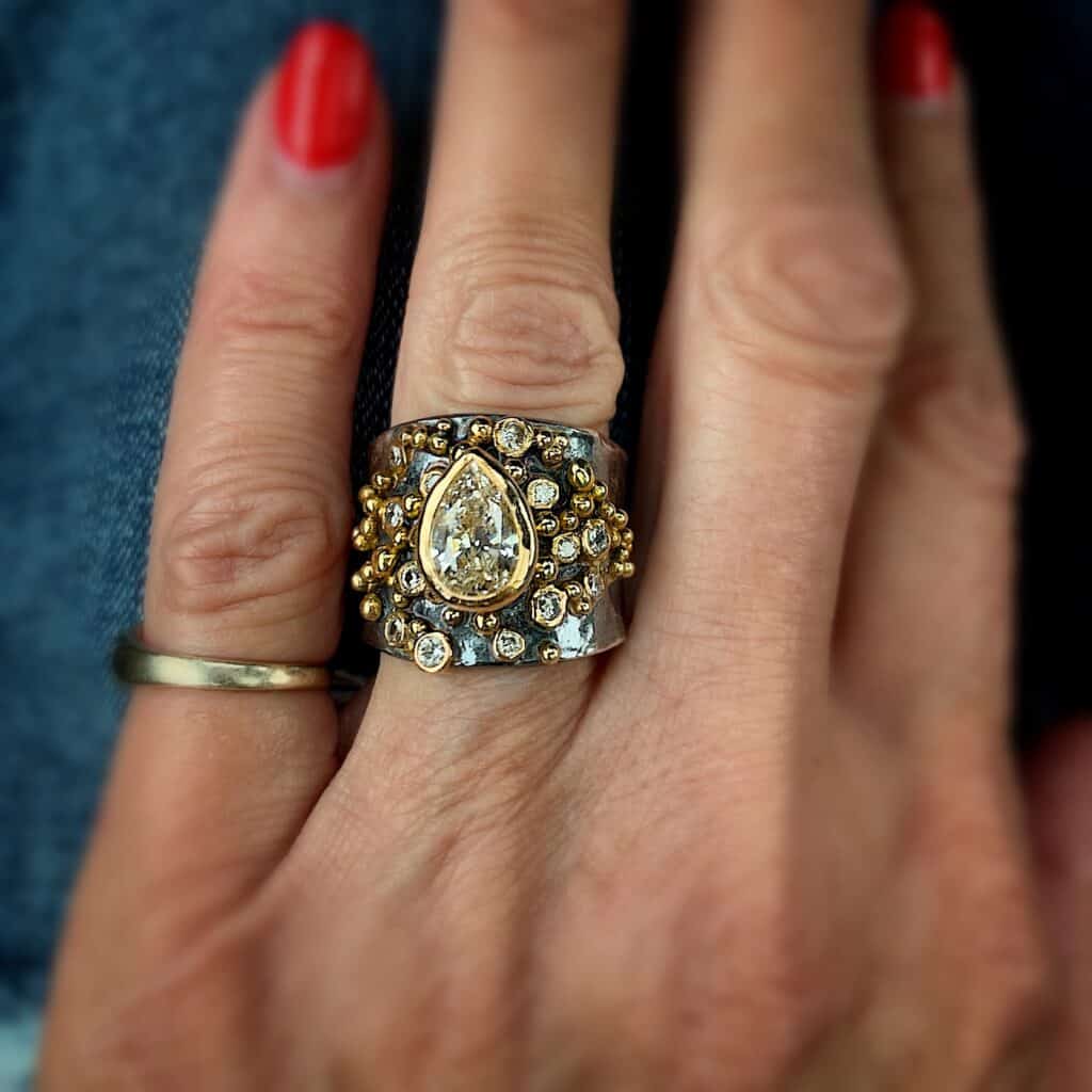 Starstruck Engagement Ring – Wild Prairie Silver