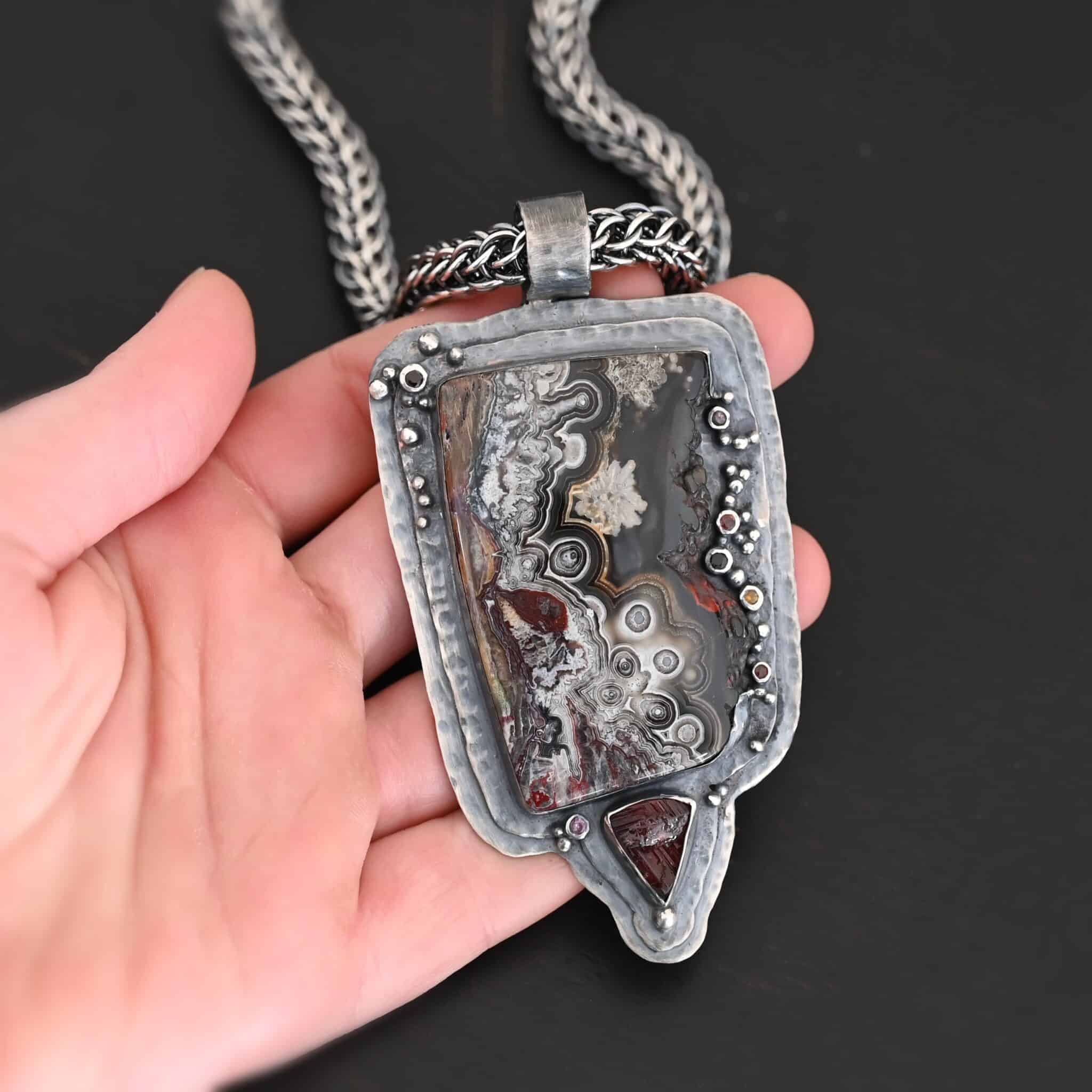 Why I Live And Breathe Necklace – Wild Prairie Silver